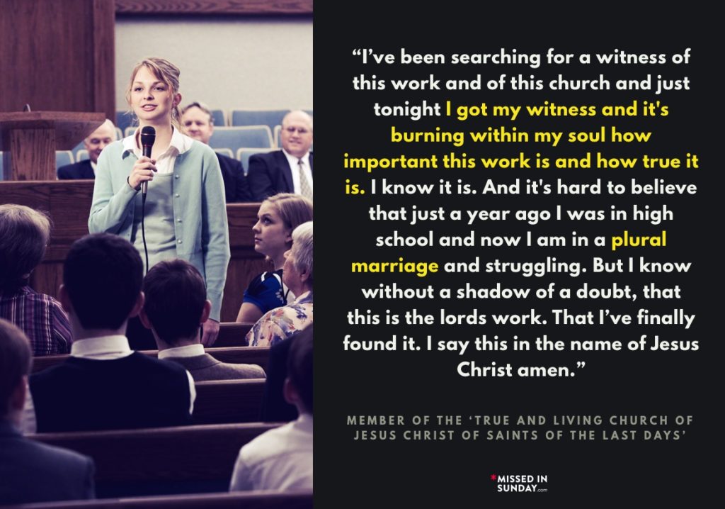 Testimony - Stuff You Missed in Sunday School